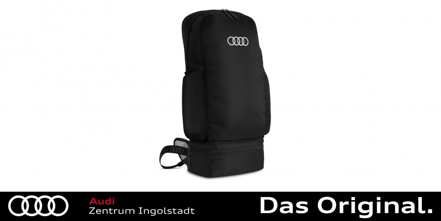 Original Audi Rucksack faltbar, schwarz 3152200100 - Shop | Audi ...
