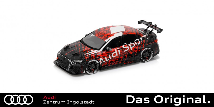 Original Audi RS 3 LMS MJ 22, Präsentation, Miniatur / Modellauto 1:43 ...